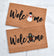 Welcome + Gingerbread Man Doormat – blackandwheatco